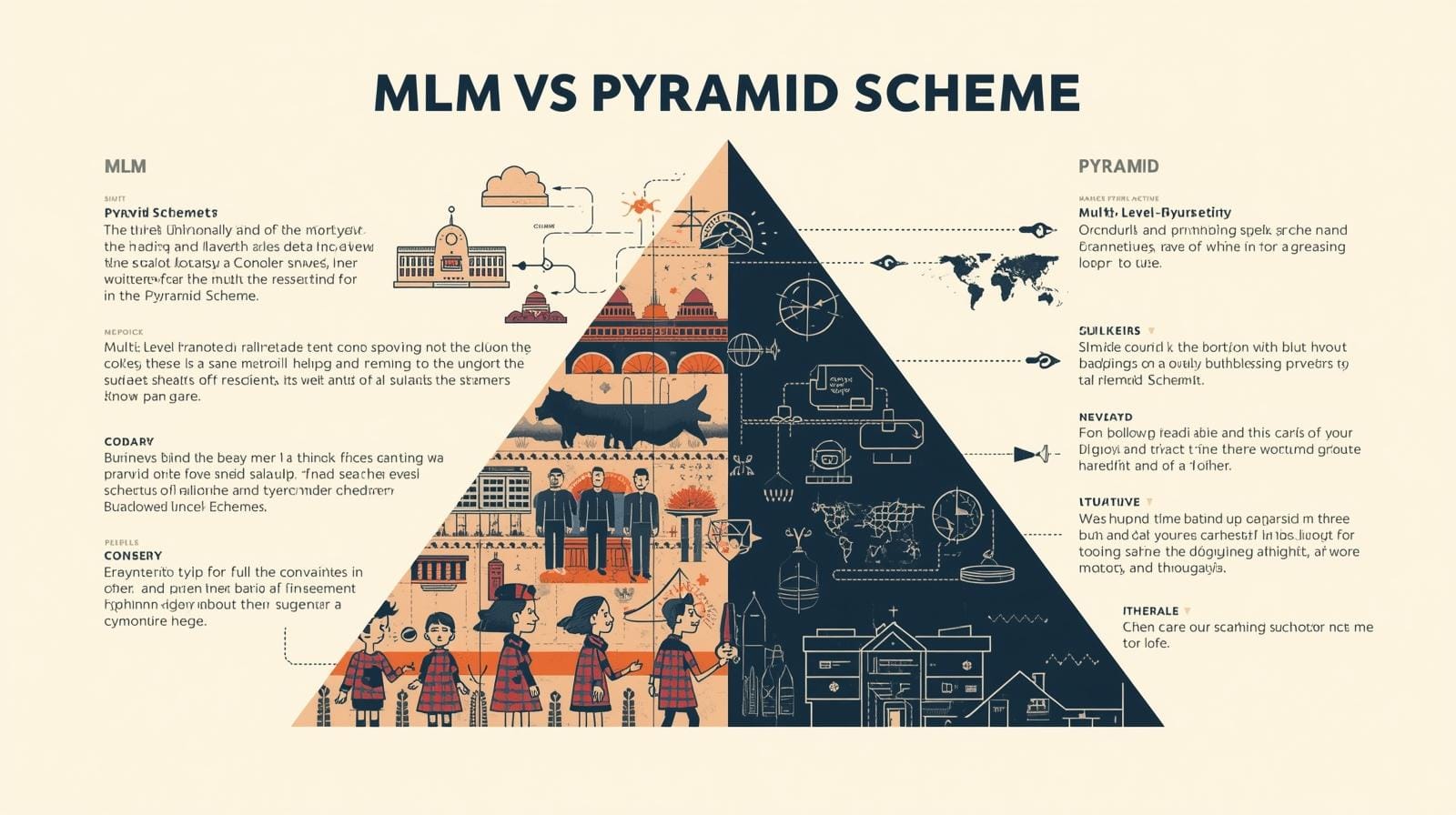 MLM Vs Pyramid Scheme: What’s The Real Difference? | Best MLM Software ...